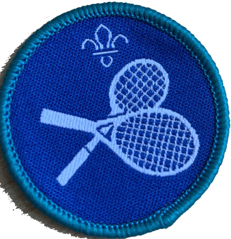 Explorer Scout Racquet Sports Badge