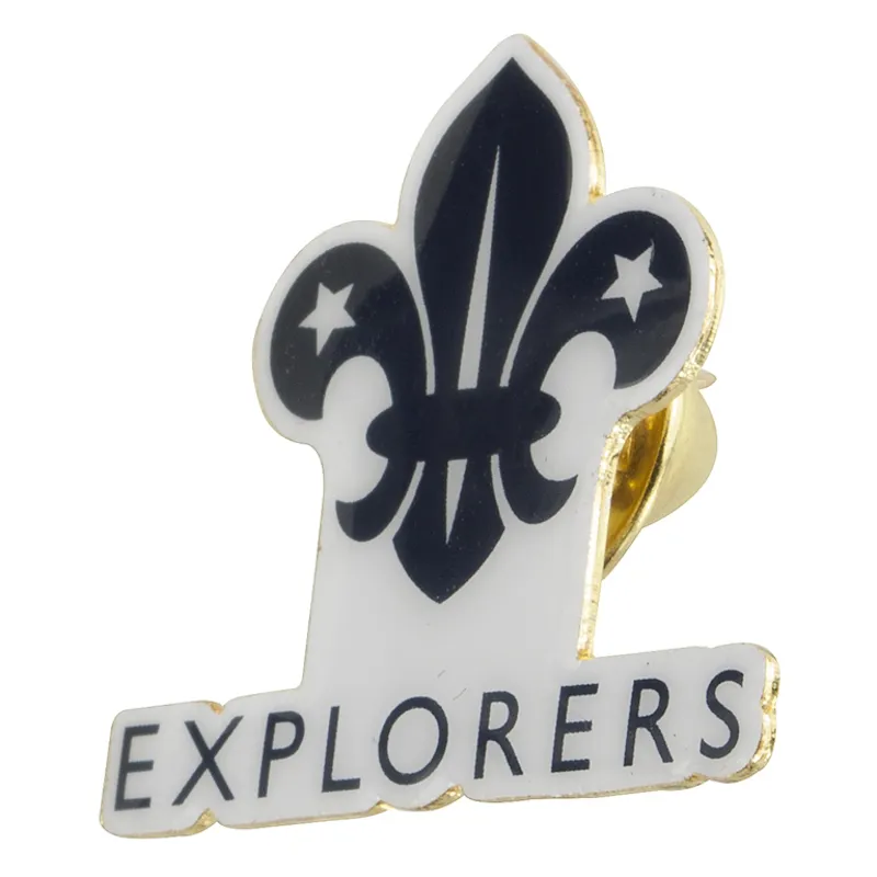 Explorer Logo Pin Badge