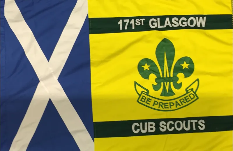 Scottish Cub Flag Gros