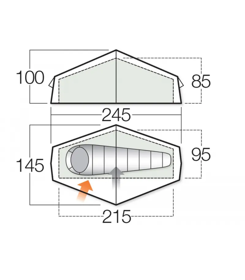 Vango Zenith 100 Tent